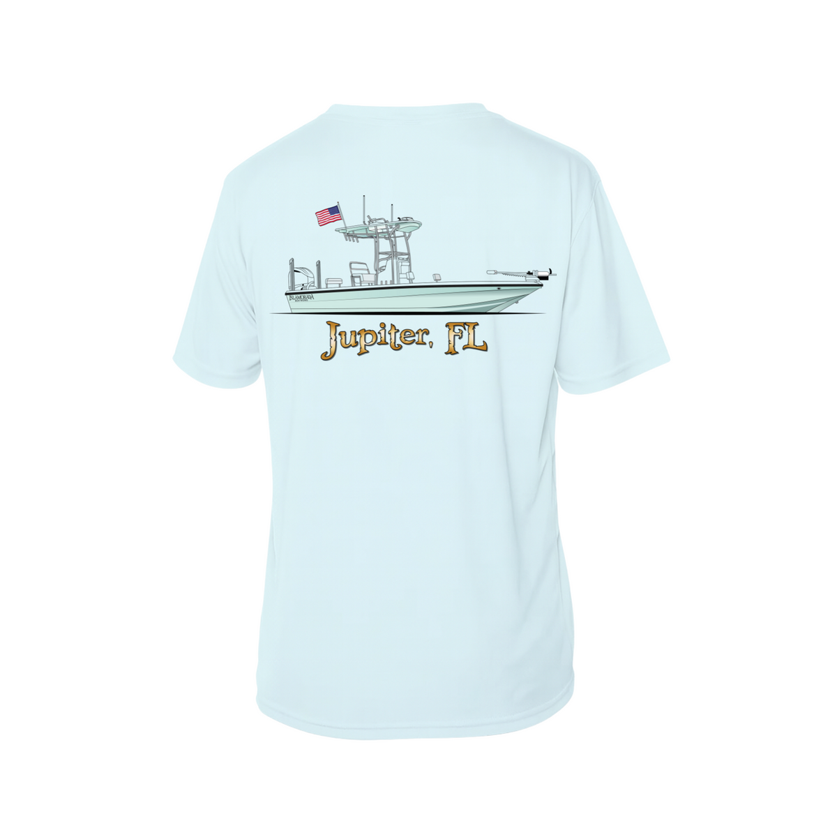 Custom Boat Shirts – Short Sleeve Performance Fishing Tee